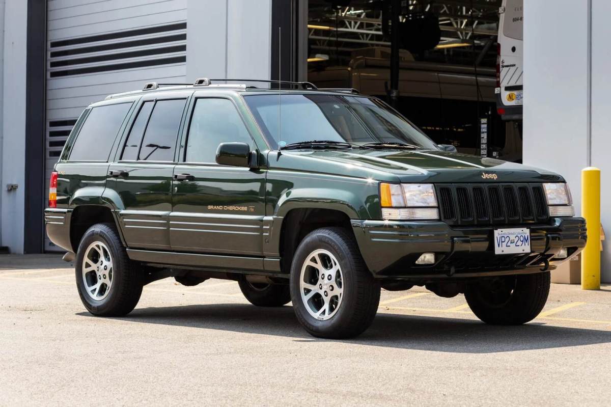A rare Jeep Grand Cherokee fly fishing edition just landed at the scrapyard
