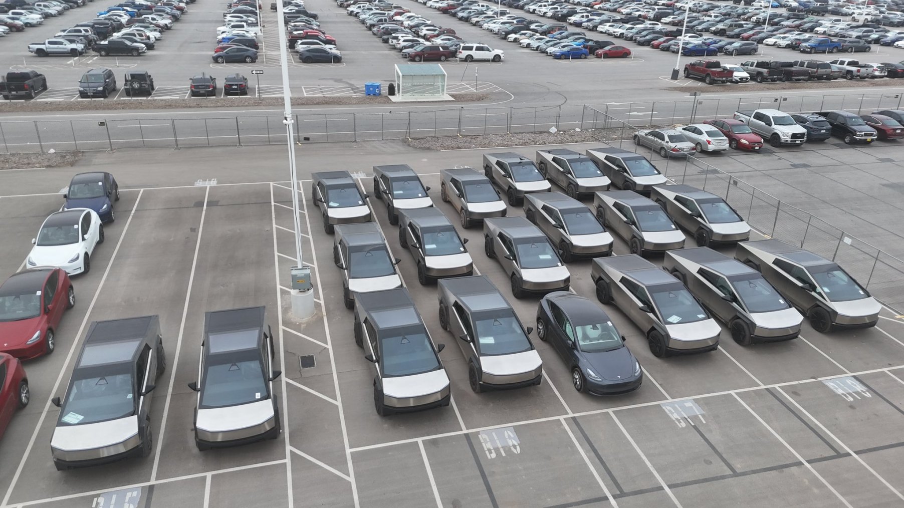 200 Tesla Cybertruck owners join forces for counter-protest supporting ...