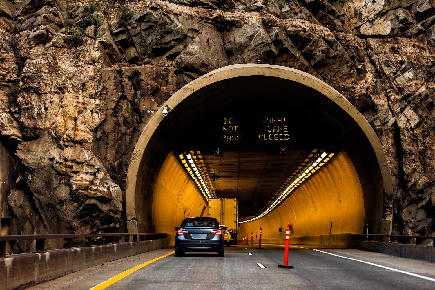 Truck driver loses control in Wyoming I-80 tunnel, setting multiple ...