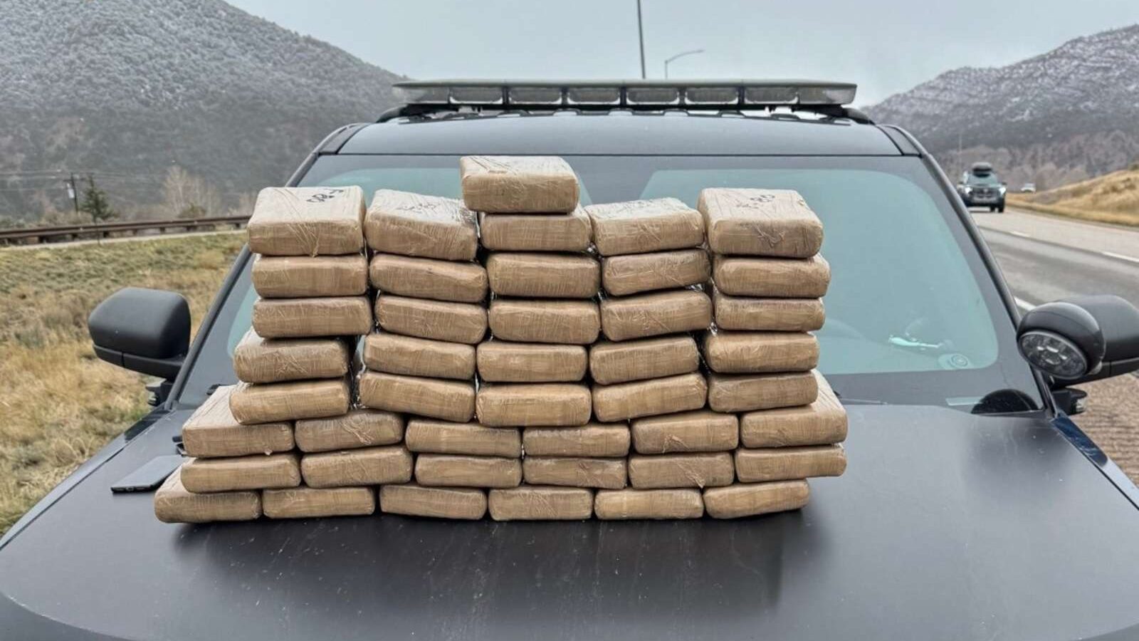 Colorado police pull over a driver for leaving his lane in Eagle County ...