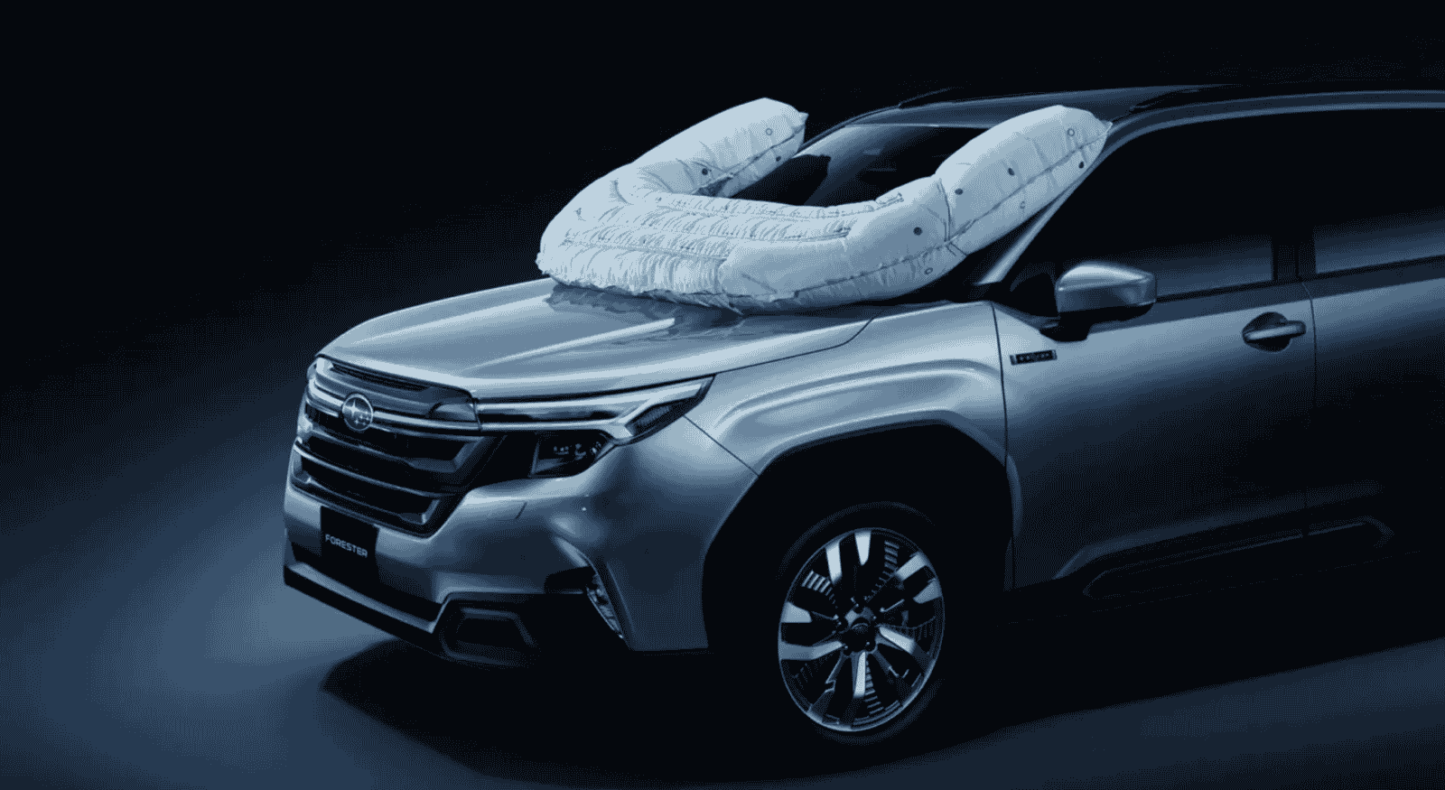 Subaru debuts the world's first cyclist-centric external airbag