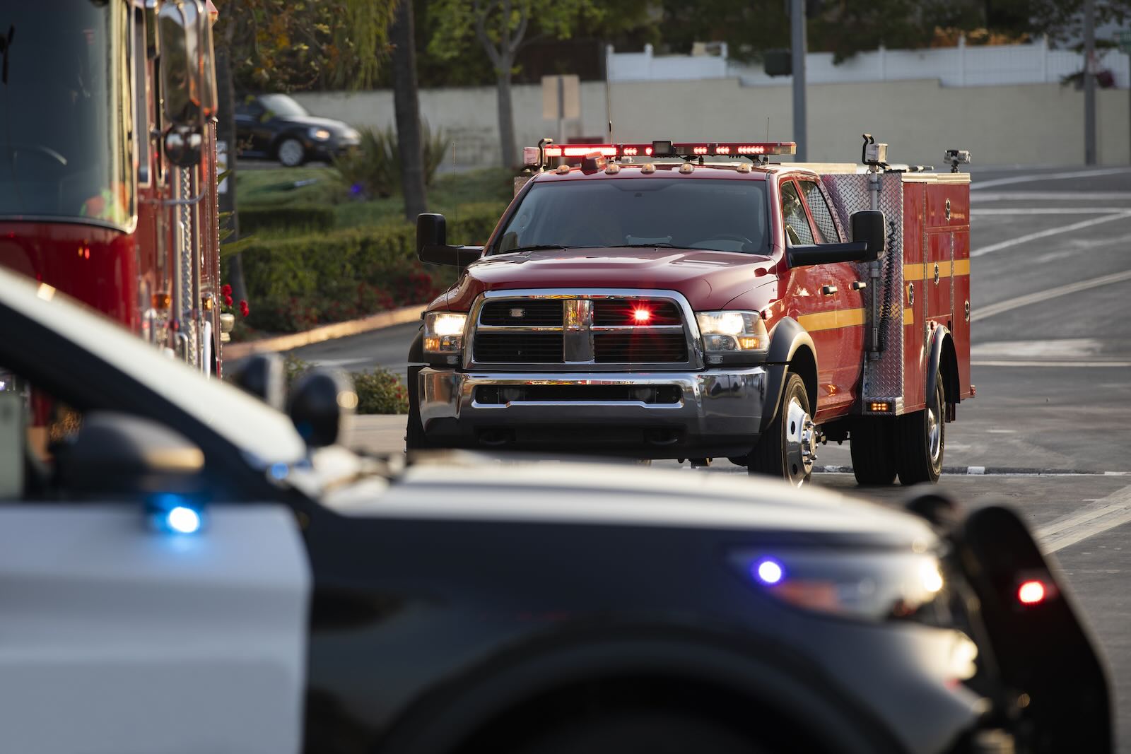 Sergeant uses tow truck to humiliate young cop blocking an ambulance