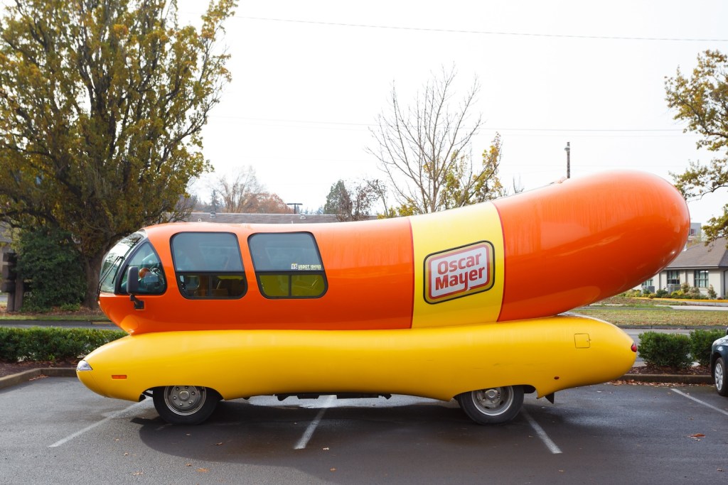 The Wienie 500 is is finally racing Oscar Mayer Wienermobiles on the track