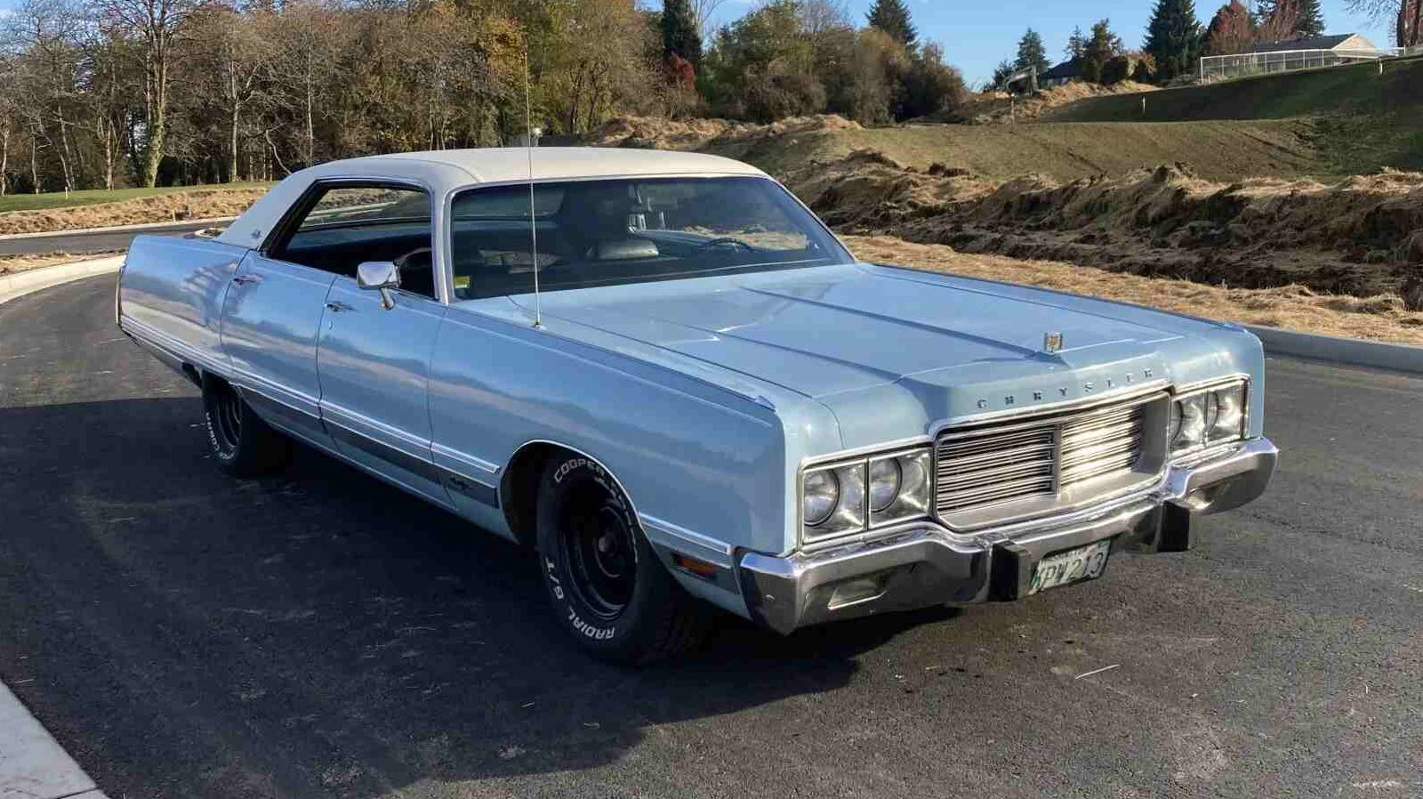 'They don’t make them like they used to' 1973 Chrysler gets rear-ended ...