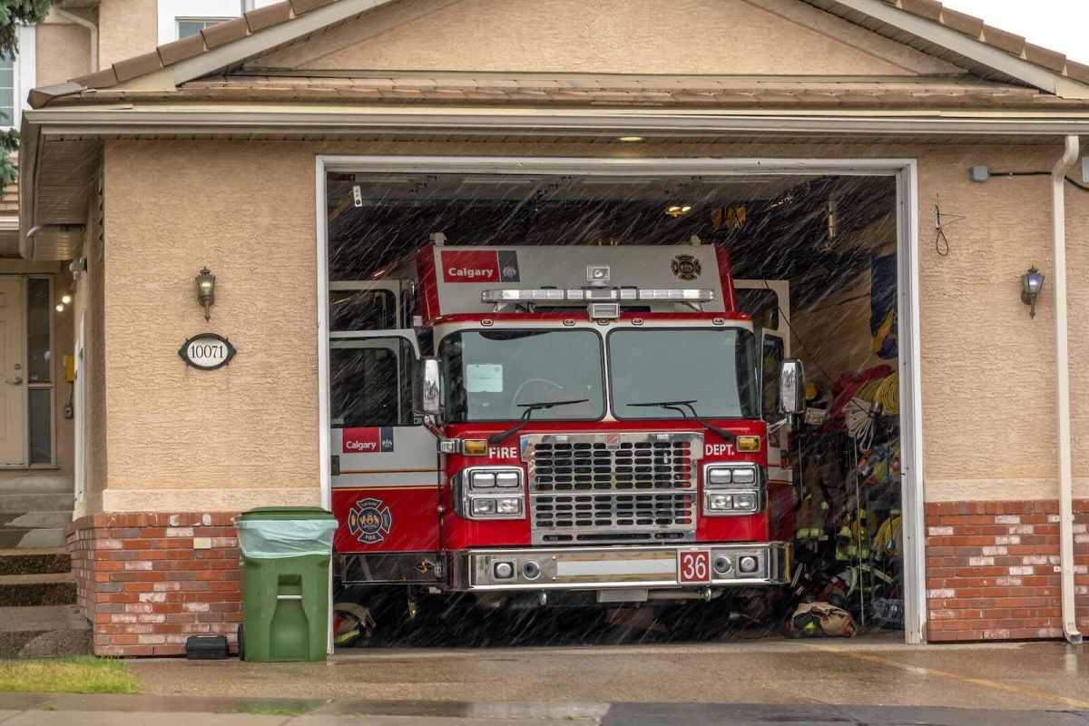Feds raid LA home and seize fire truck, fake uniforms, illegal guns