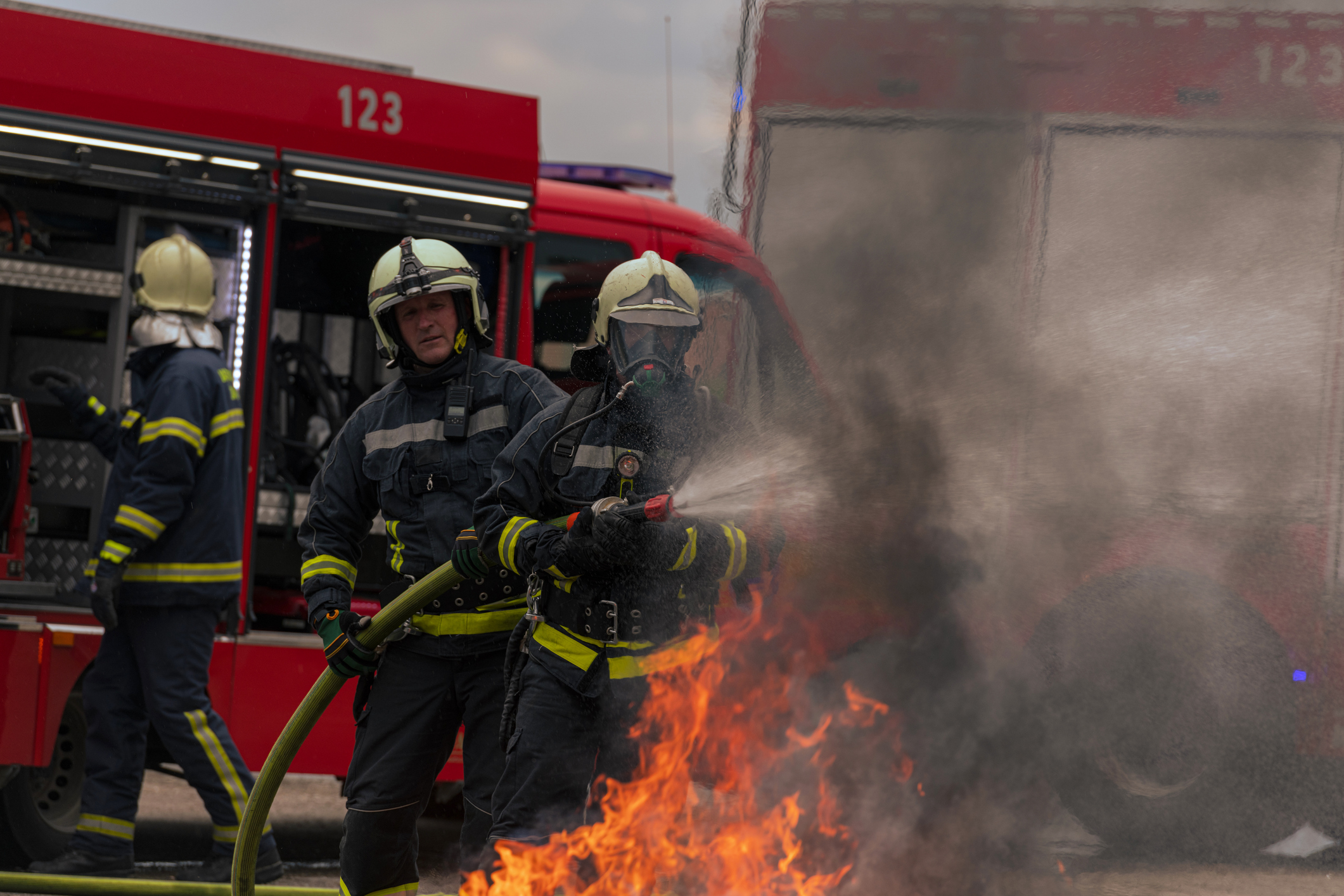 31 firefighters respond to coffee truck explosion in North Carolina