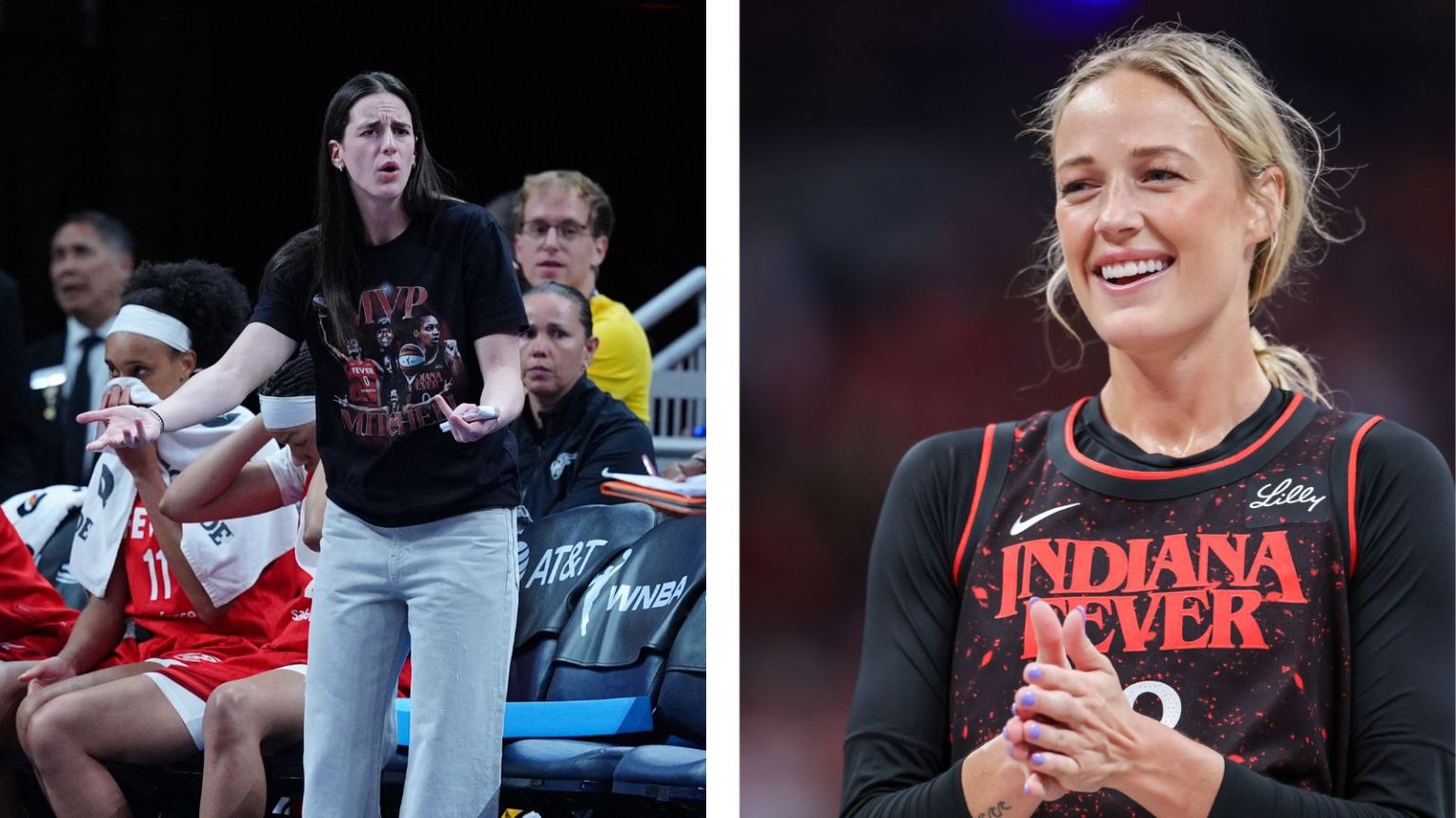 'Can't like this' Caitlin Clark and Cunningham’s bold truck banter ...