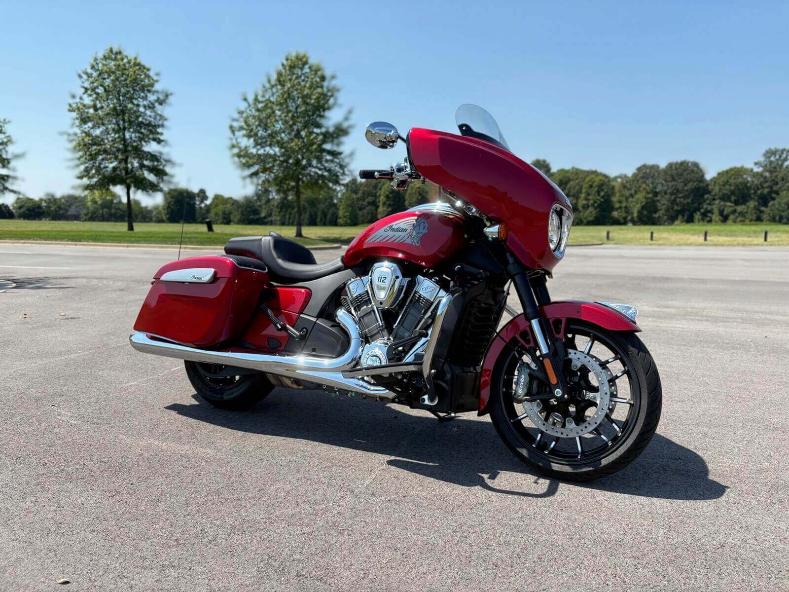 Freeway freight train: 1 month with the Indian Chieftain PowerPlus Limited