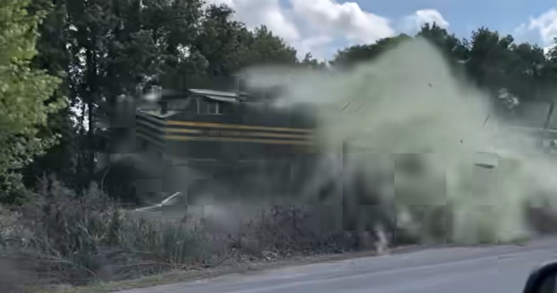 Train Slams Into Septic Truck at Virginia Crossing in Terrifying Viral ...