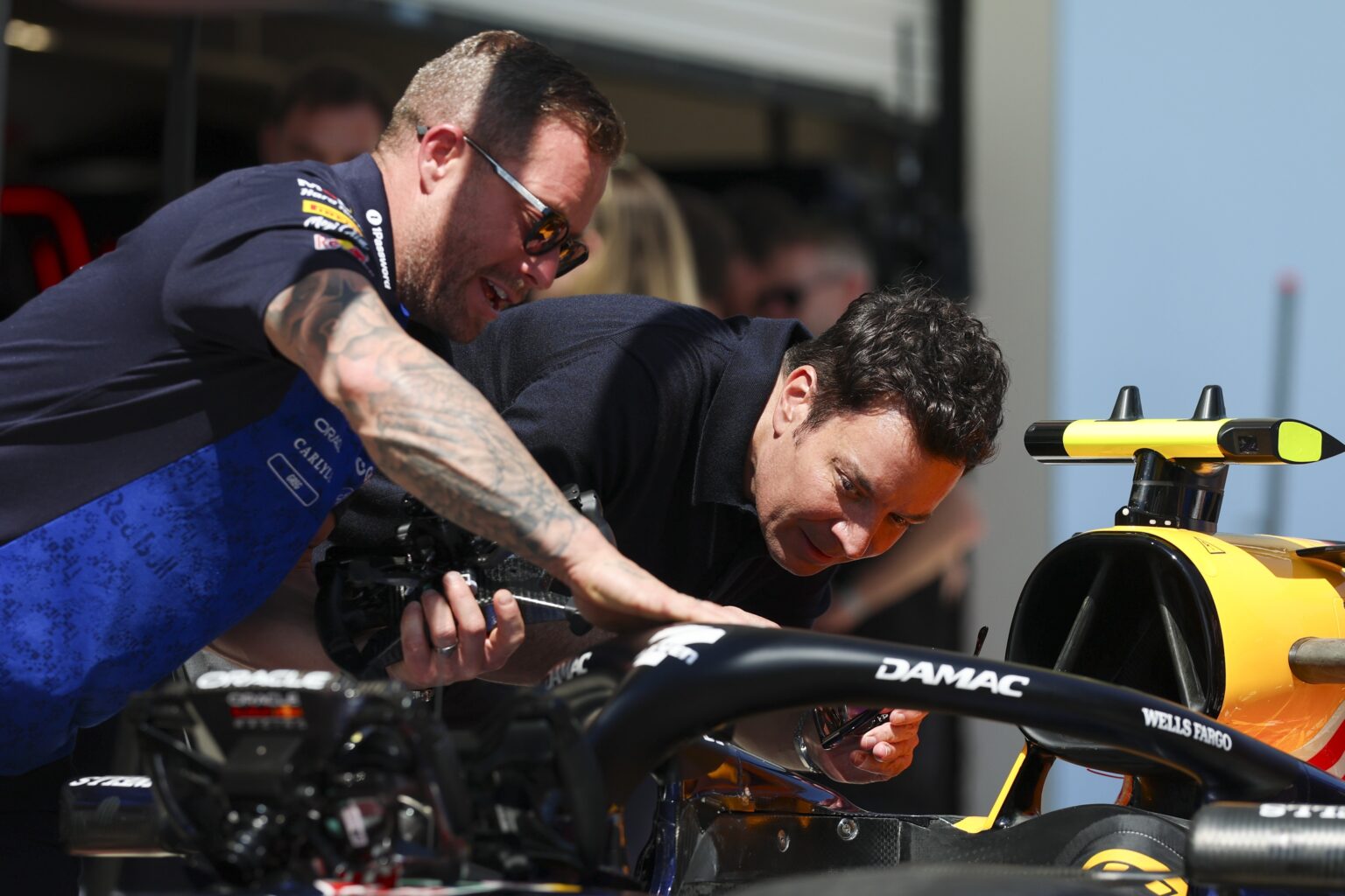 Jimmy Fallon Bites Martin Brundle's Microphone During Viral Miami Grand ...