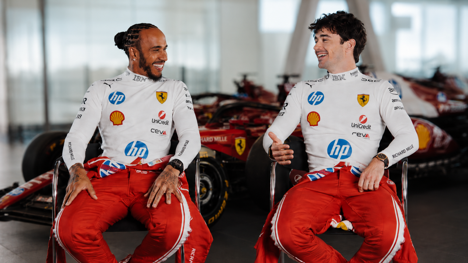 Lewis Hamilton Teases Charles Leclerc Over “Plain” Ferrari Diet ...