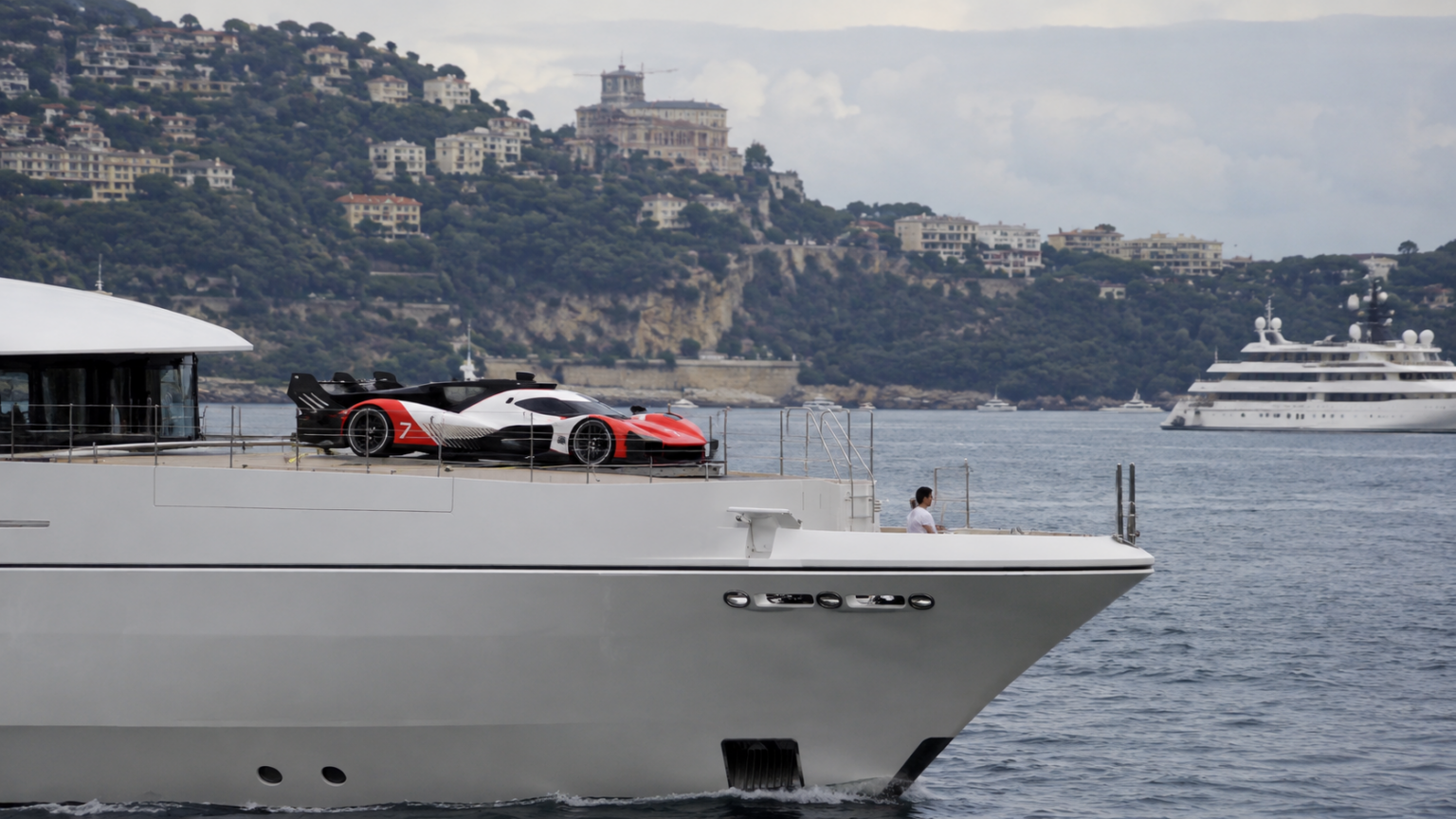 Priceless McLaren’s MCL-HY Hypercar Arrives in Monaco on 73-Meter ...