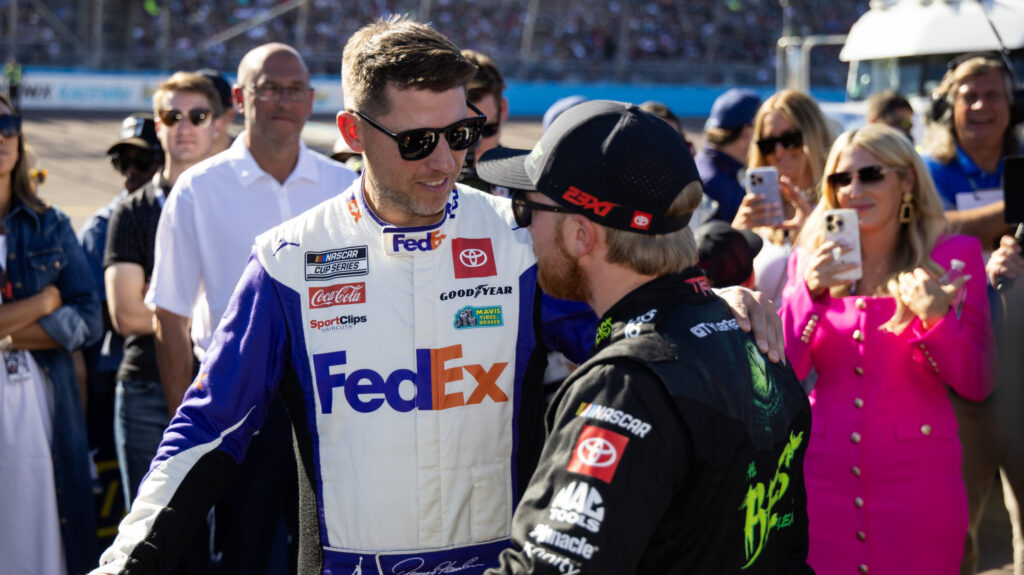Can Denny Hamlin Keep Closing on Tyler Reddick at San Diego?