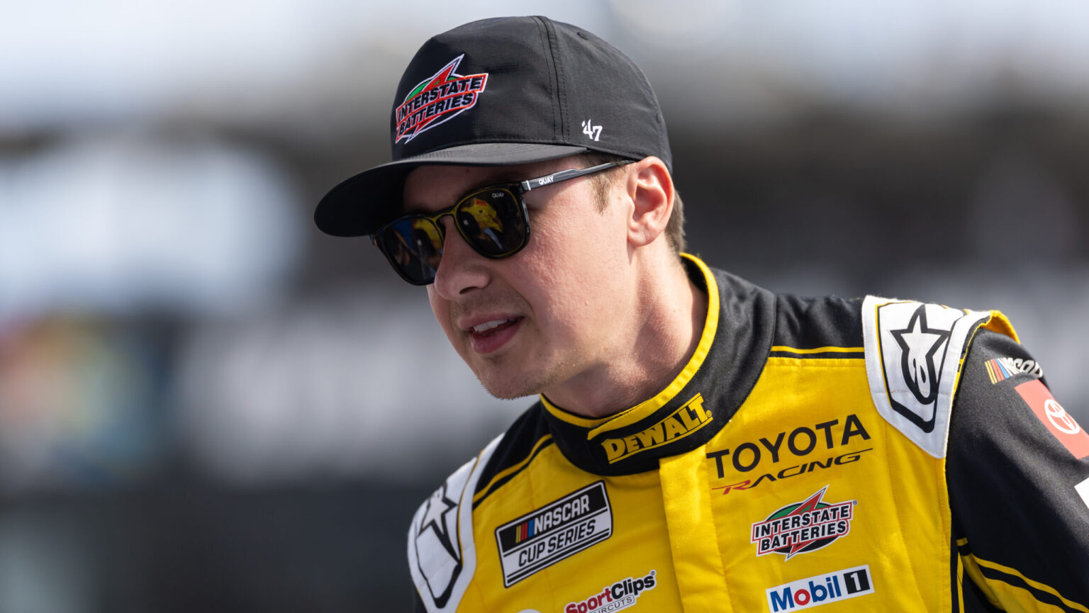 Christopher Bell Was Driving One-Handed at Pocono