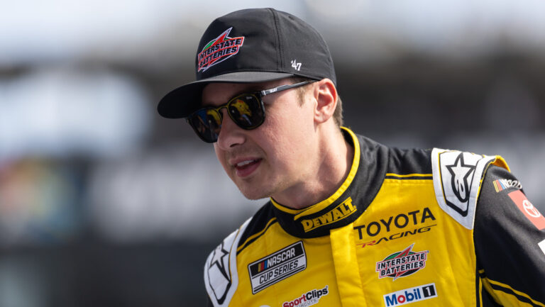 Christopher Bell Was Driving One-Handed at Pocono