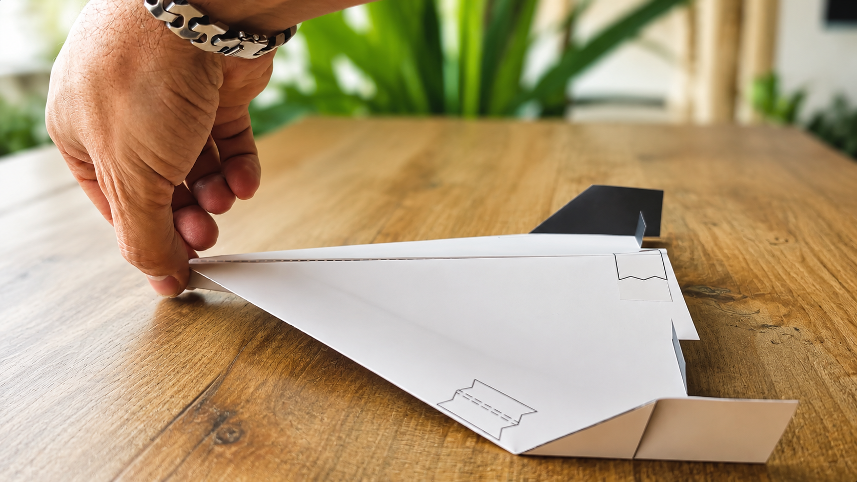 He Turned a Simple Paper Plane into a High-Flying RC Drone - MotorBiscuit
